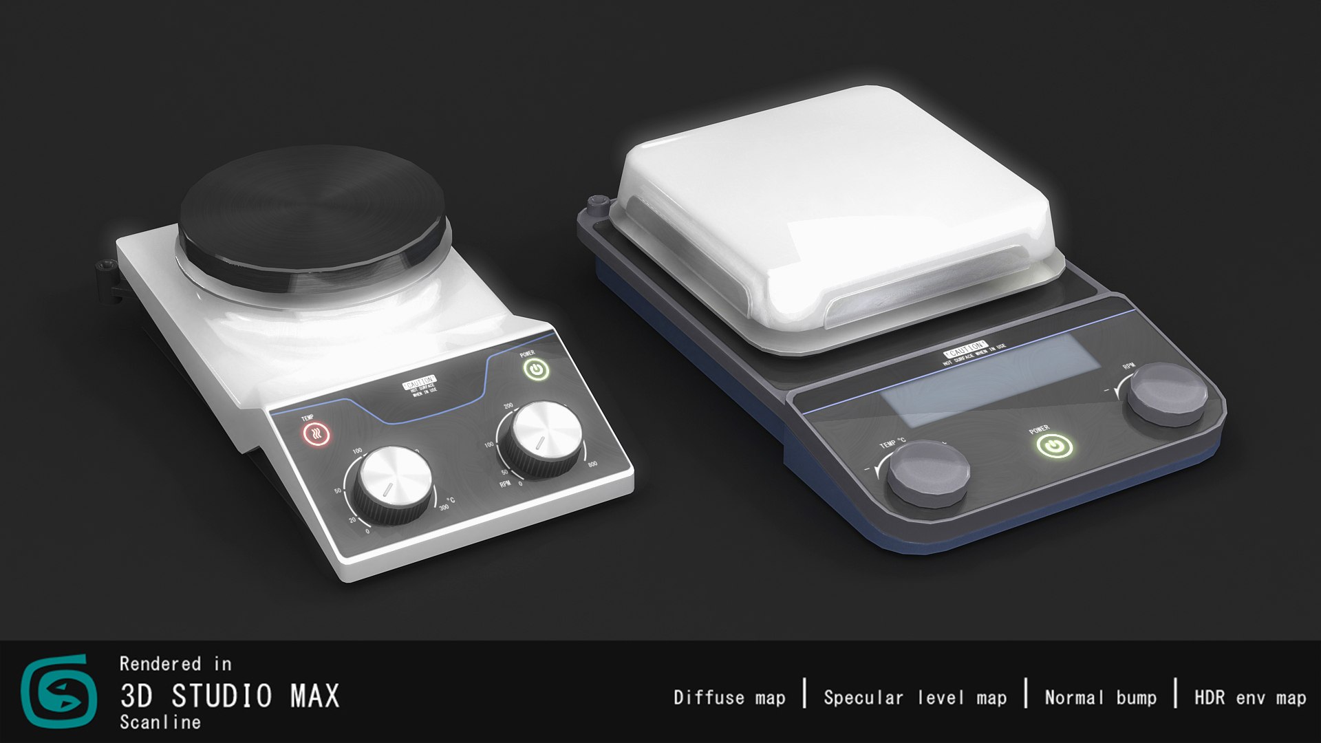 3D Laboratory Hot Plates 2 - TurboSquid 2141514