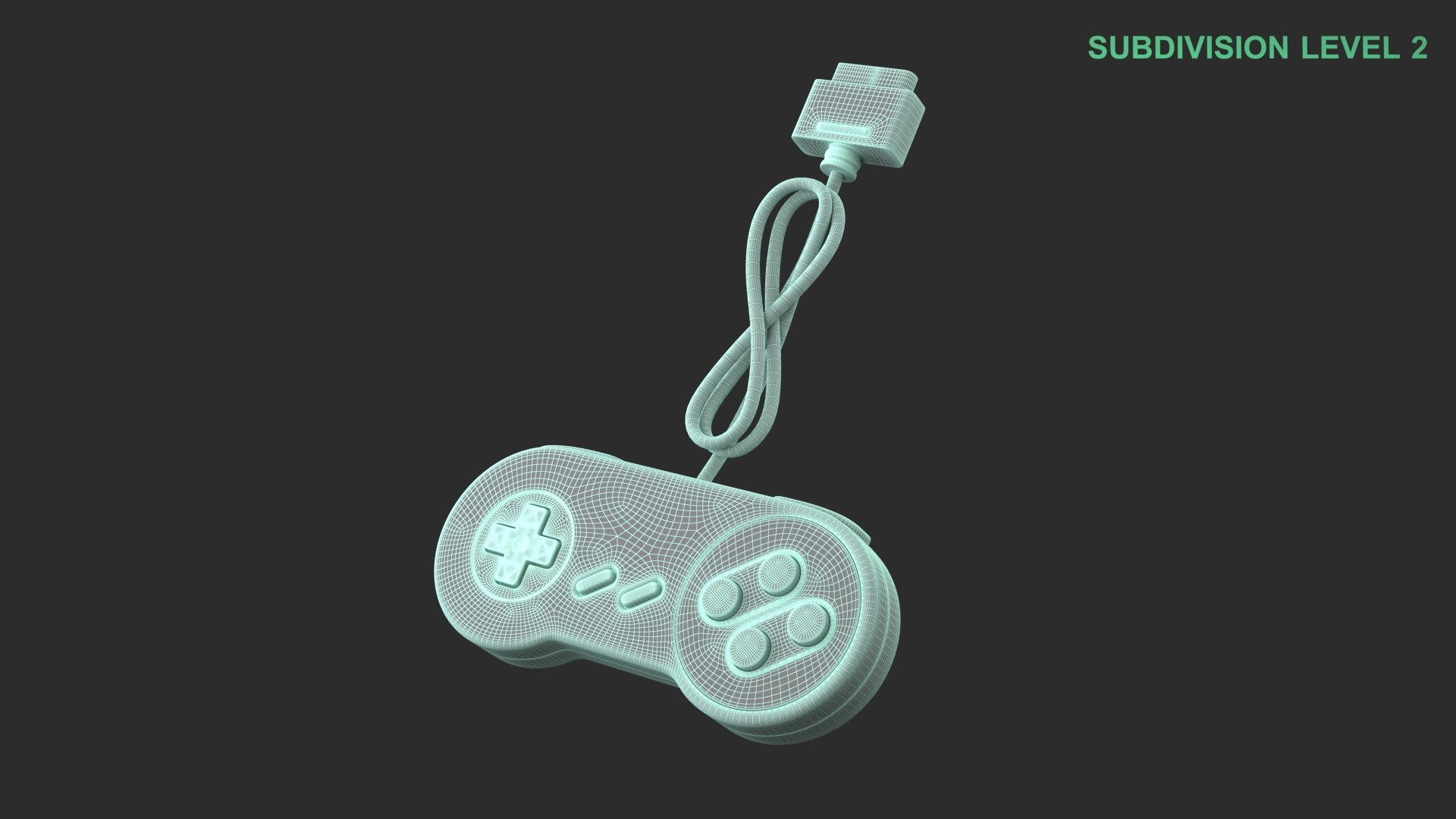 3D Nintendo Joystick Controller Model - TurboSquid 2378017