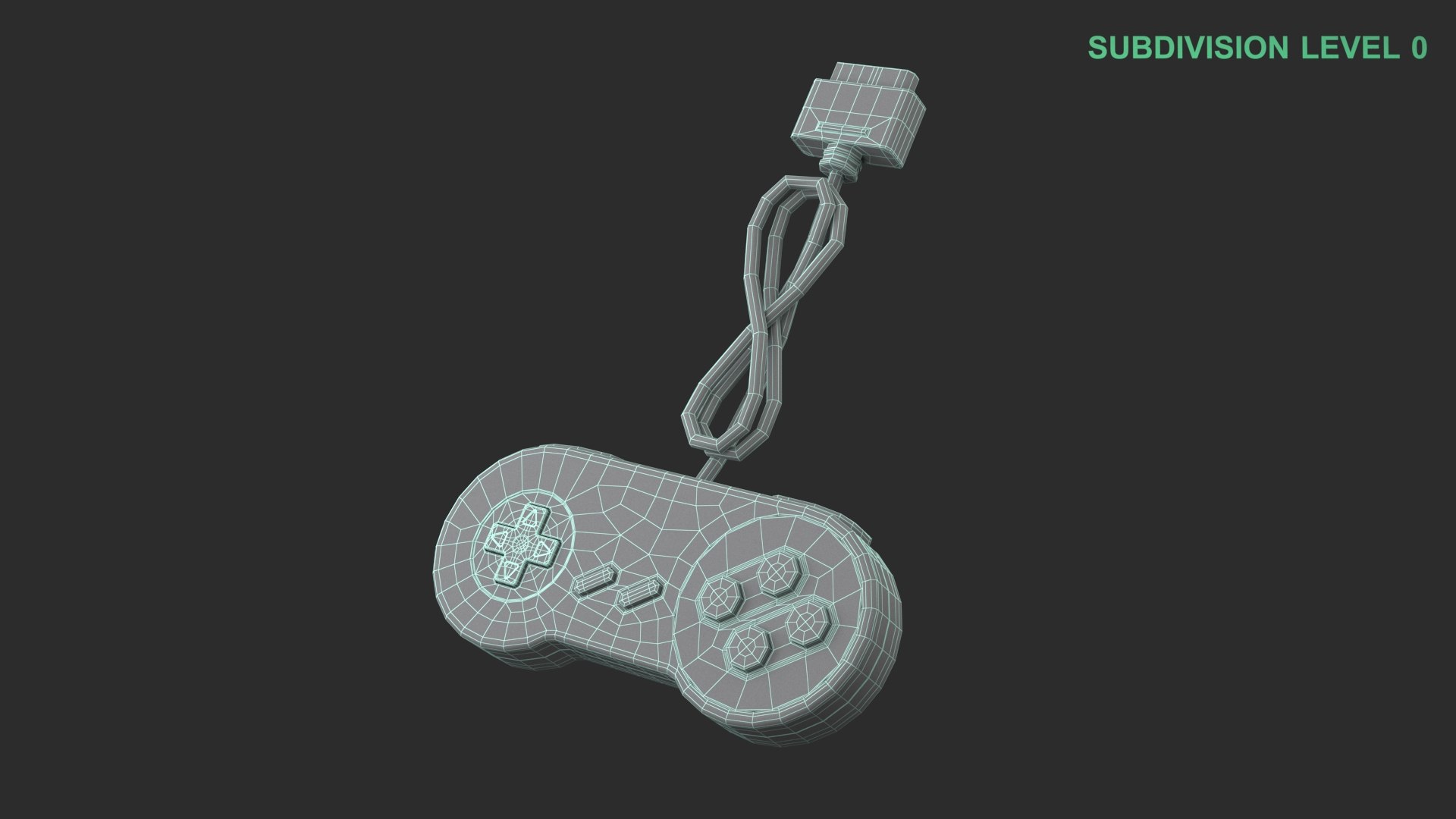 3D Nintendo Joystick Controller Model - TurboSquid 2378017
