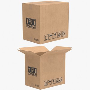 3D Box Models - Browse & Download Formats - TurboSquid