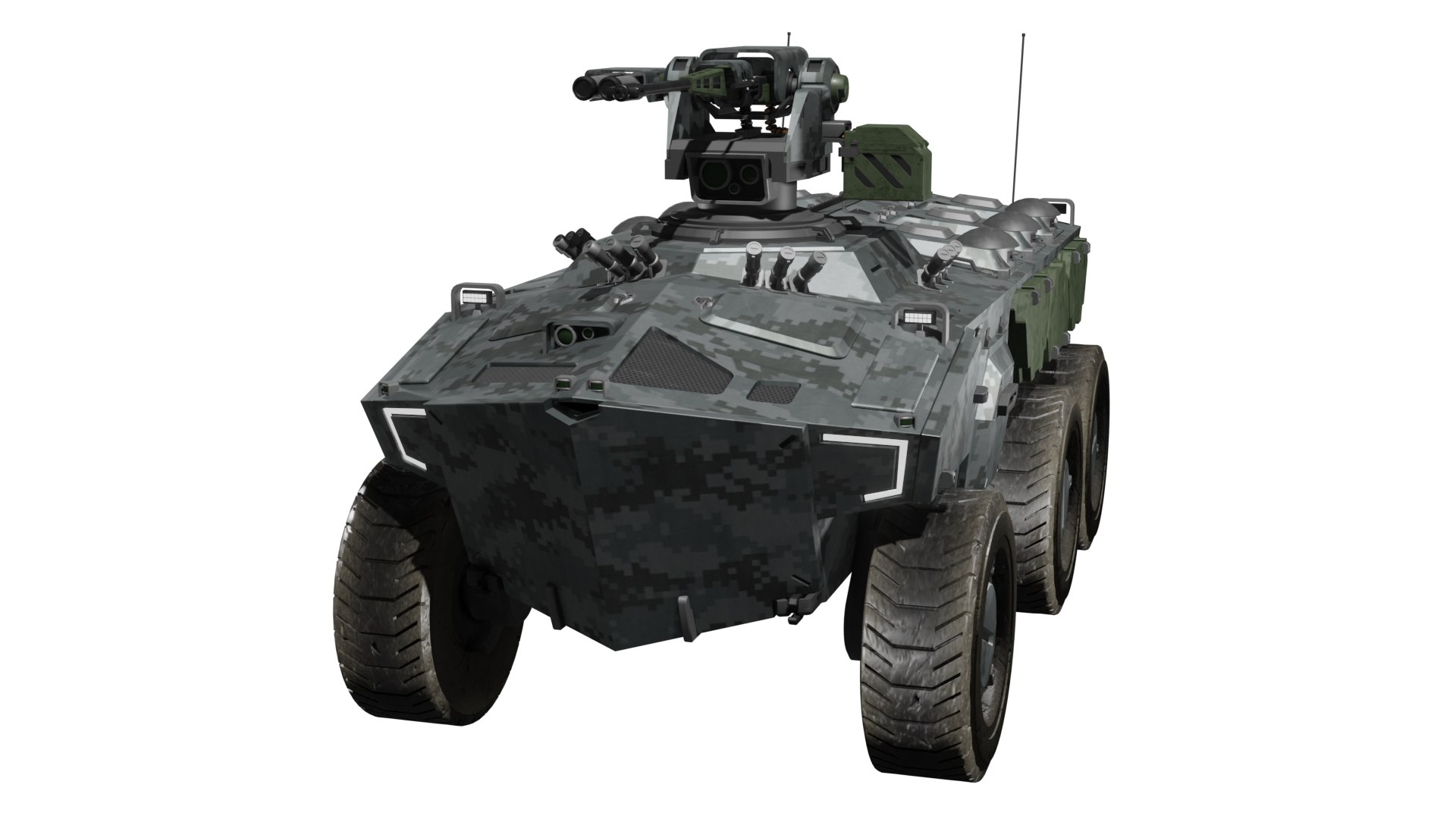 Sci-fi APC 3D Model - TurboSquid 2121958
