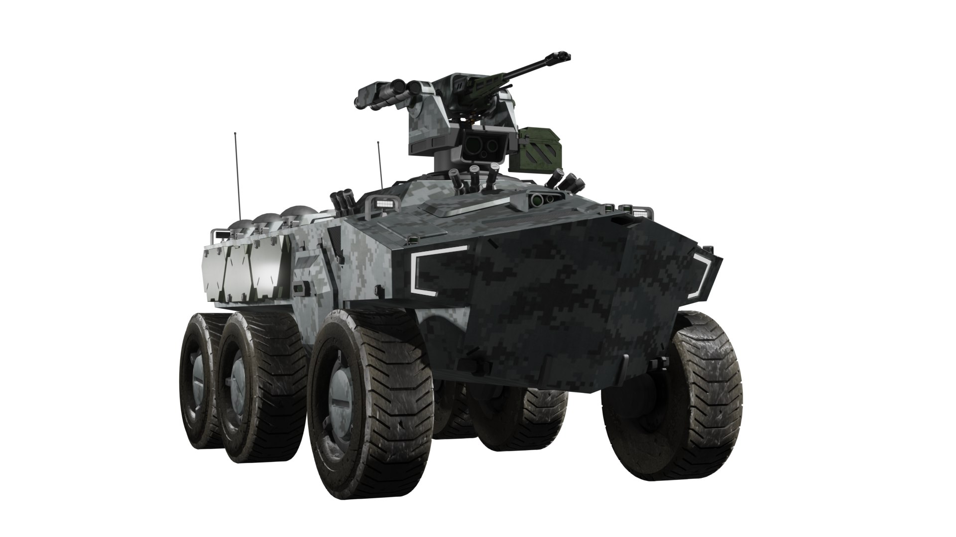 Sci-fi APC 3D Model - TurboSquid 2121958