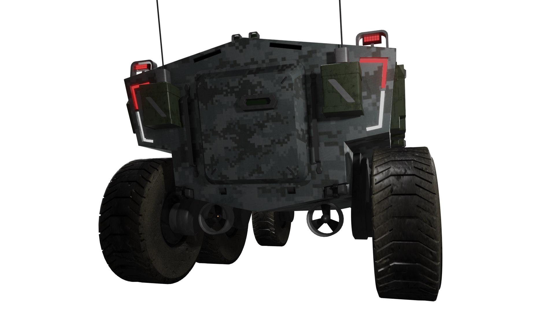 Sci-fi APC 3D Model - TurboSquid 2121958