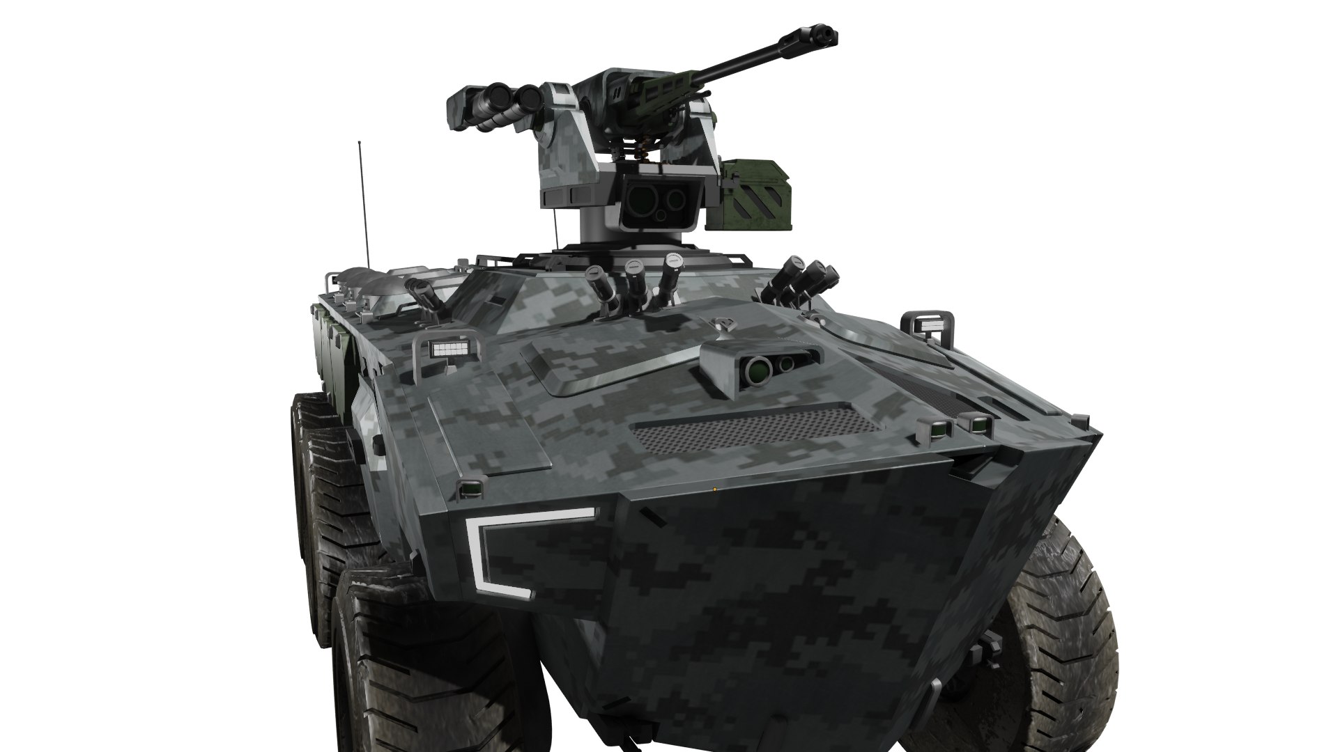 Sci-fi APC 3D Model - TurboSquid 2121958