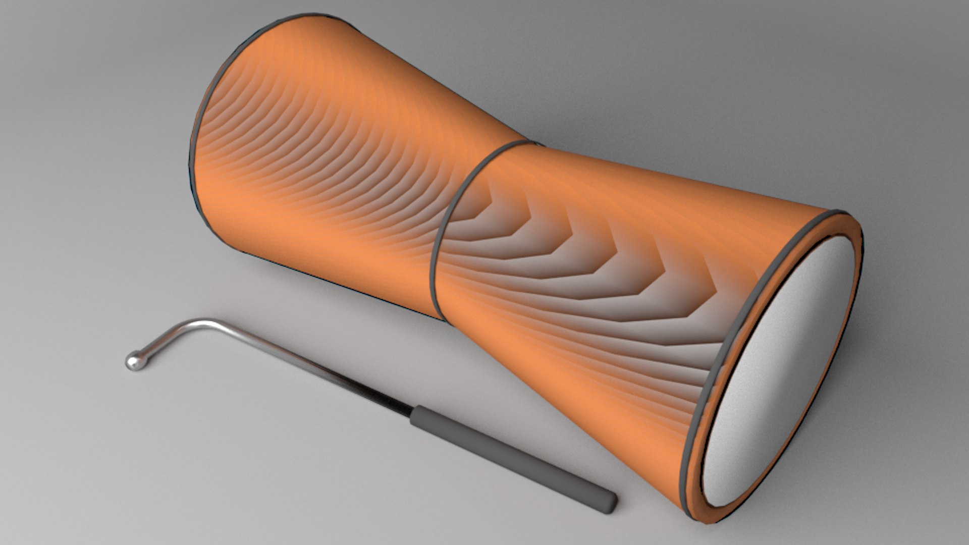 3D Talking Drum Model - TurboSquid 1593408