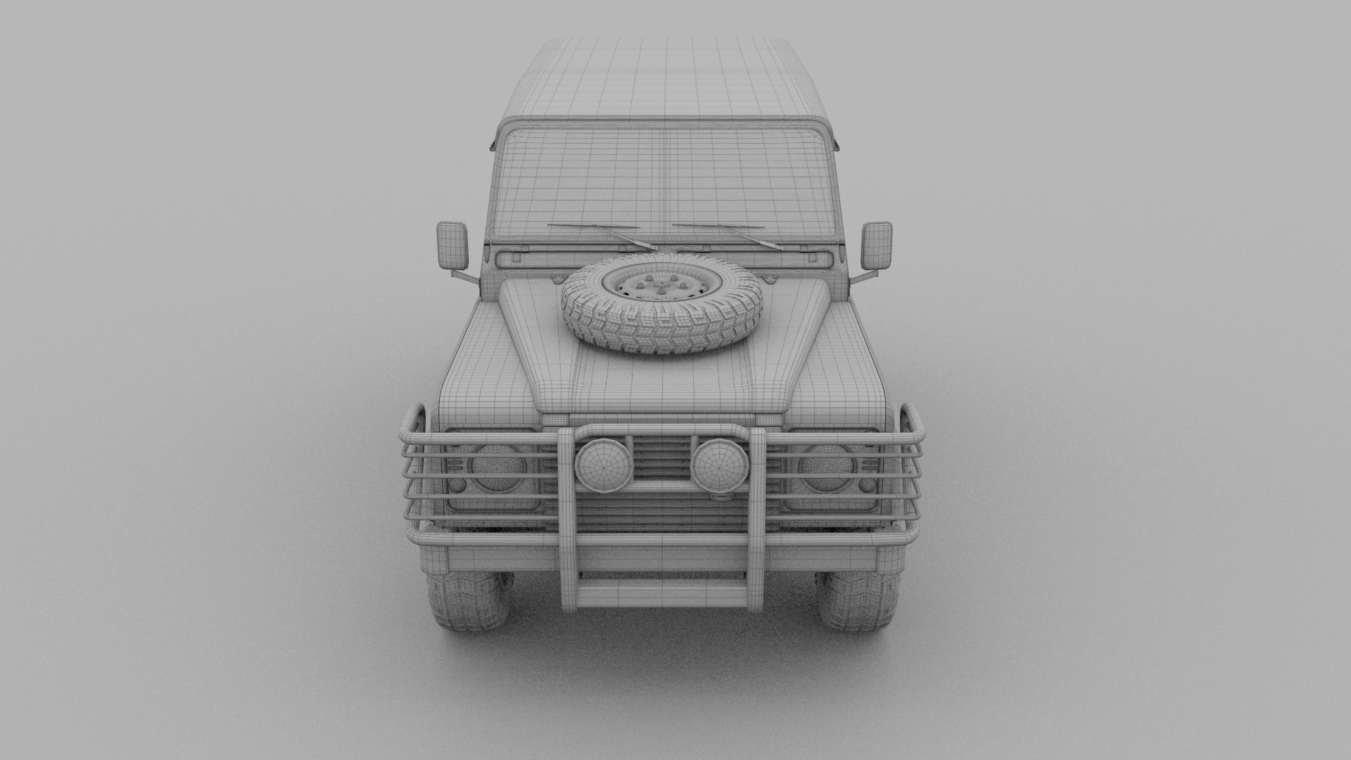 land rover defender 90 3d model