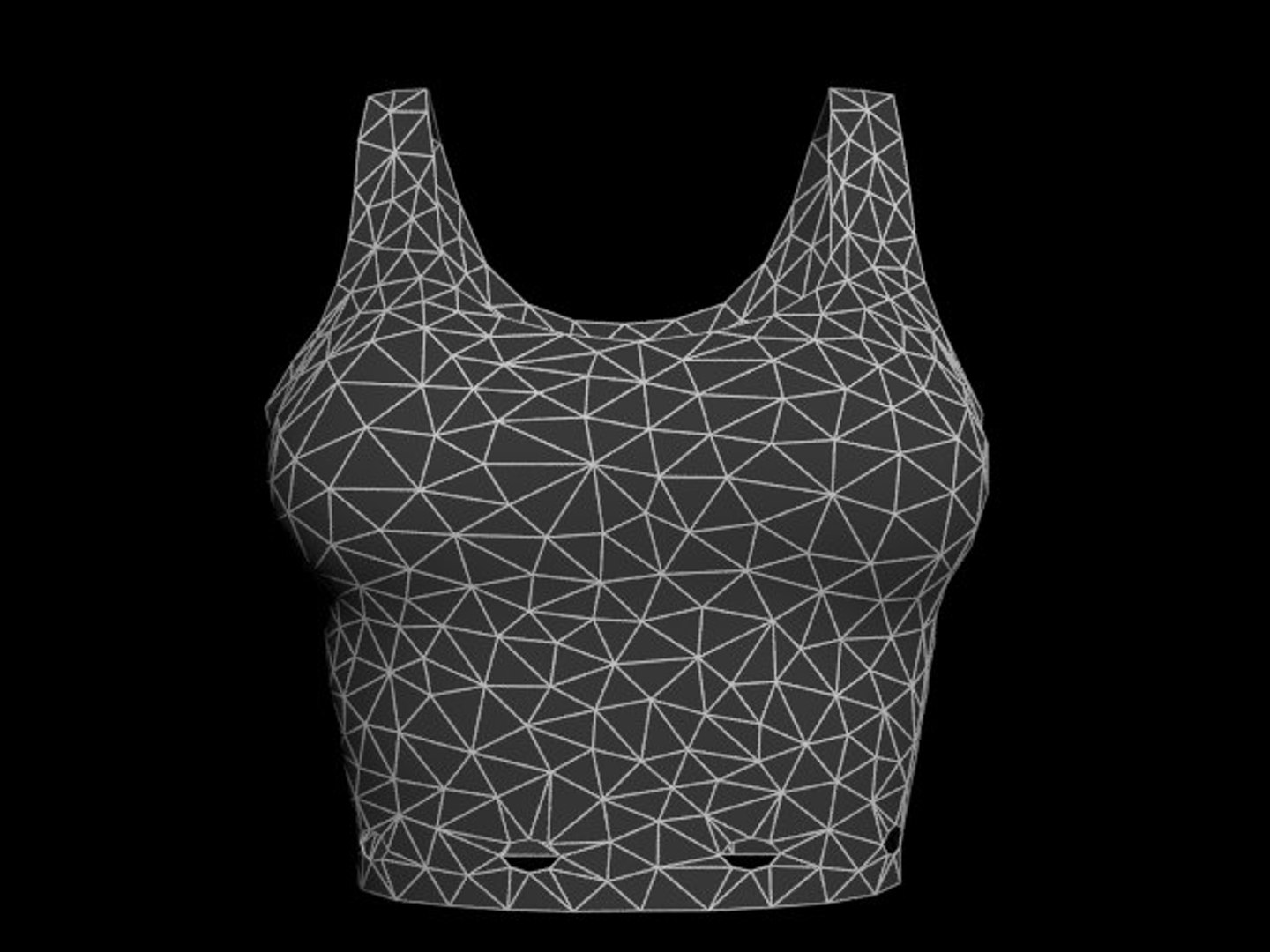 Goth Punk Outfit 3D Model - TurboSquid 1567624