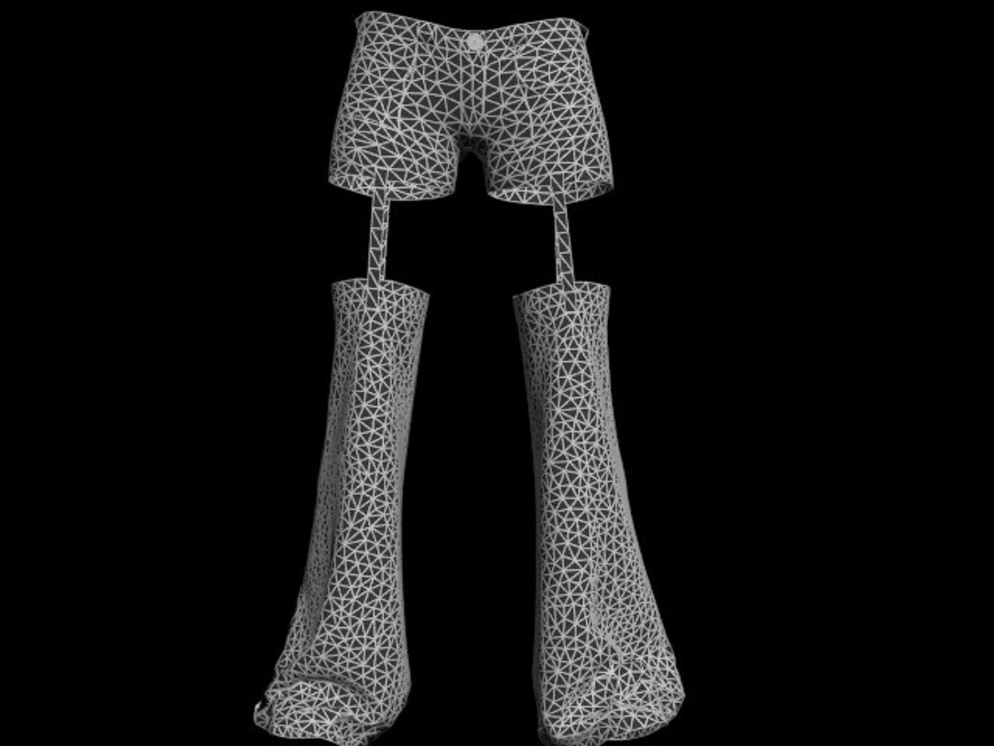 Goth Punk Outfit 3D Model - TurboSquid 1567624
