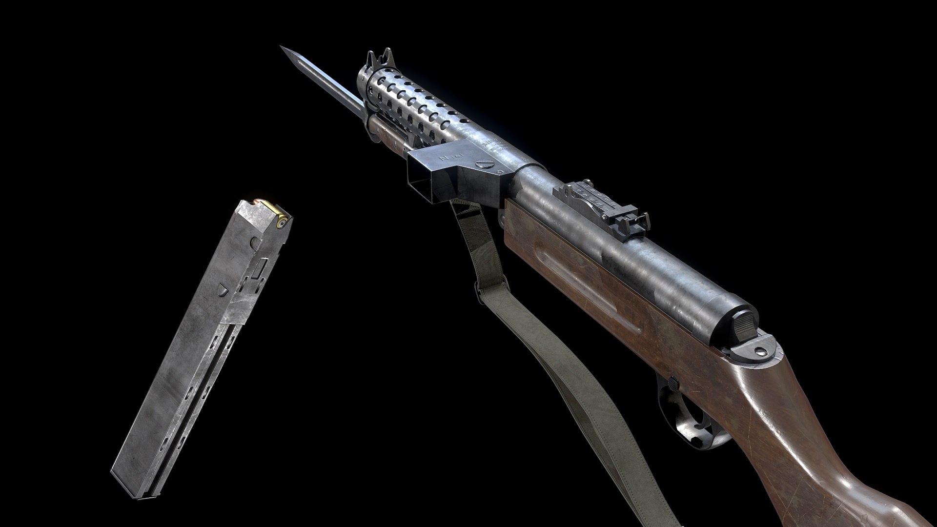 3D Model Mp-28 Ready Asset Modeled - TurboSquid 1449609