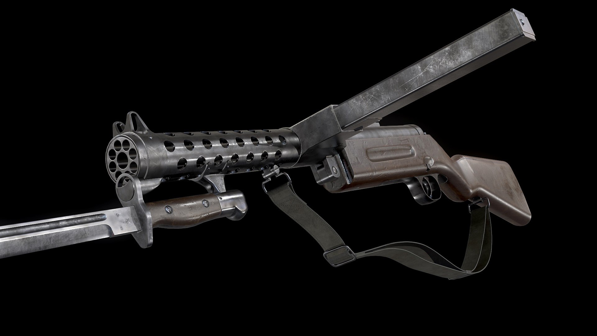 3D Model Mp-28 Ready Asset Modeled - TurboSquid 1449609