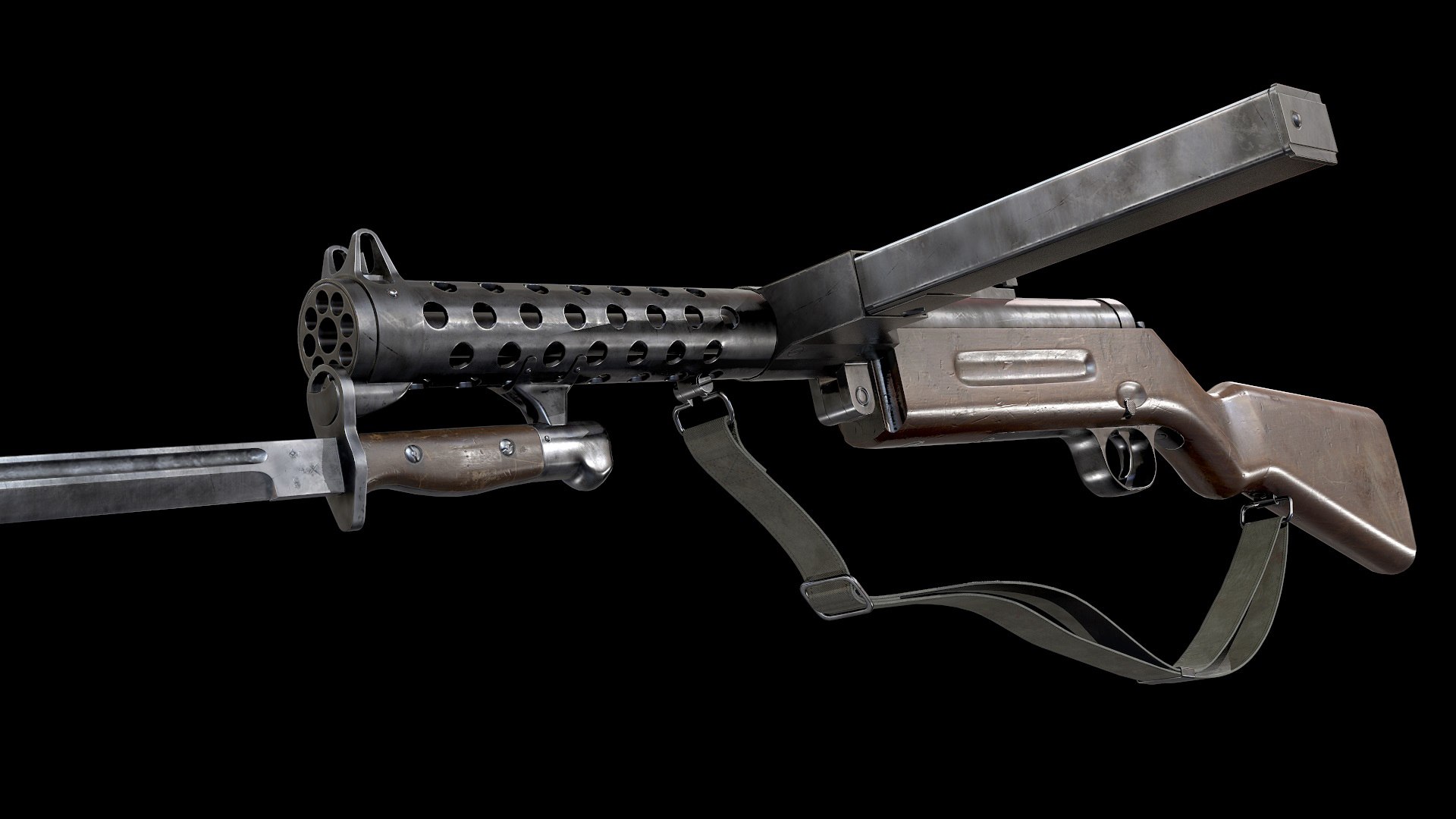 3D Model Mp-28 Ready Asset Modeled - TurboSquid 1449609