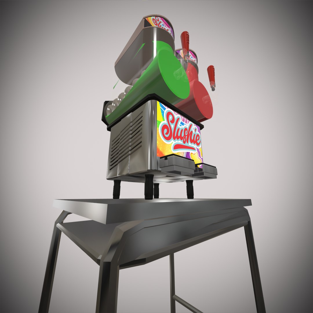 3D Slushy Machine - TurboSquid 1864847