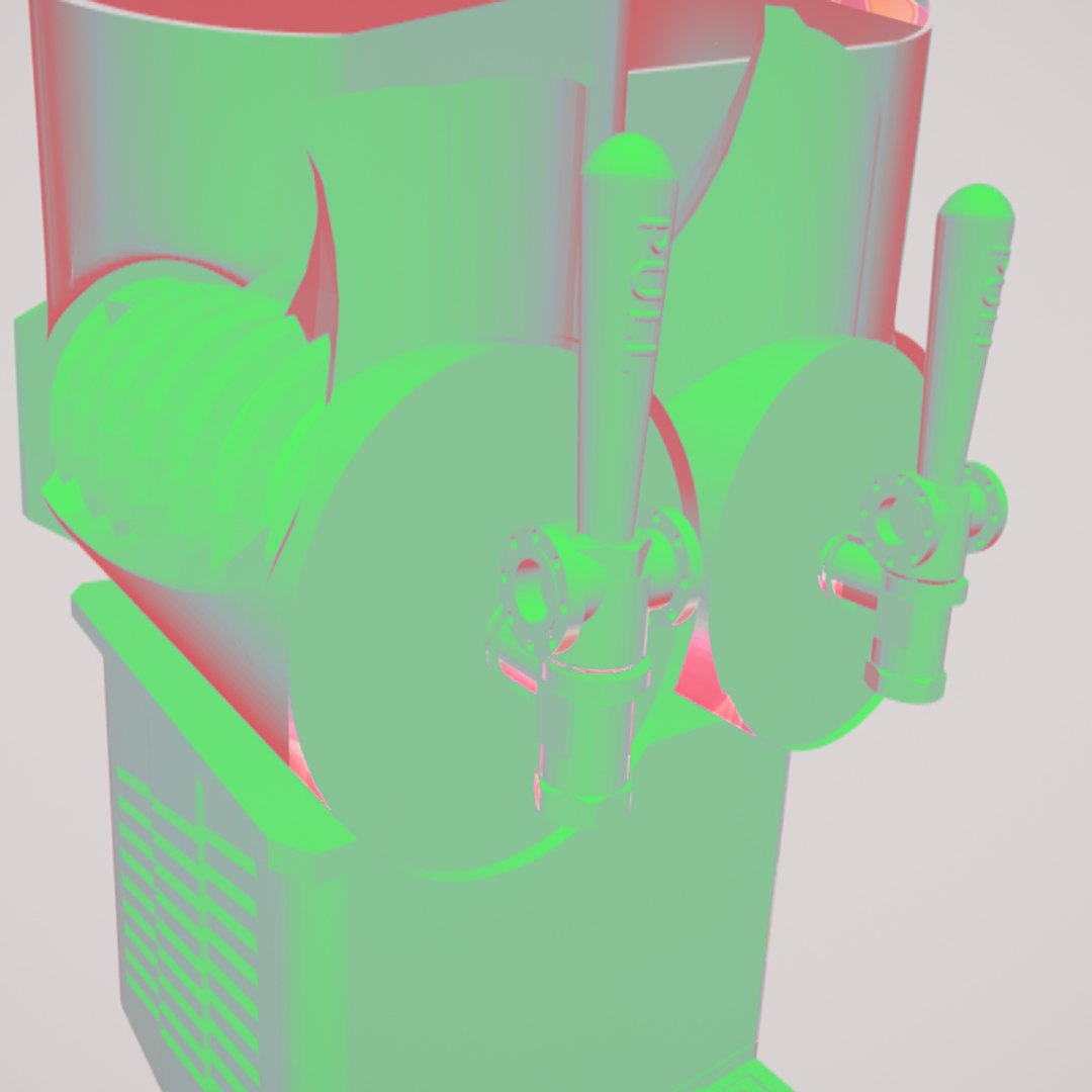 3D Slushy Machine - TurboSquid 1864847