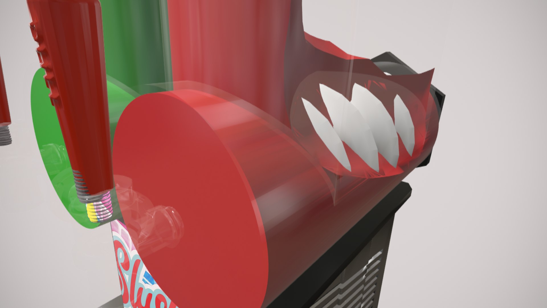 3D Slushy Machine - TurboSquid 1864847