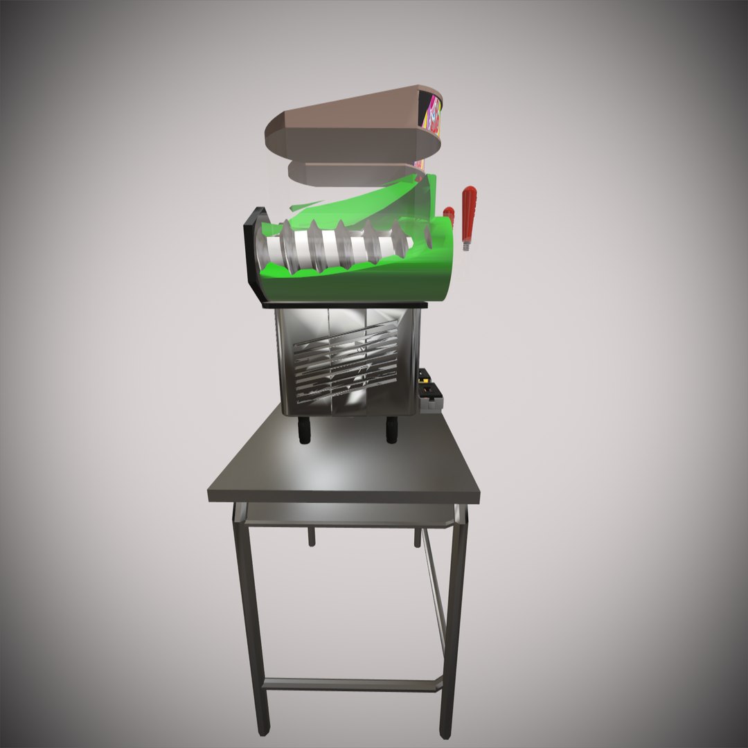 3D Slushy Machine - TurboSquid 1864847