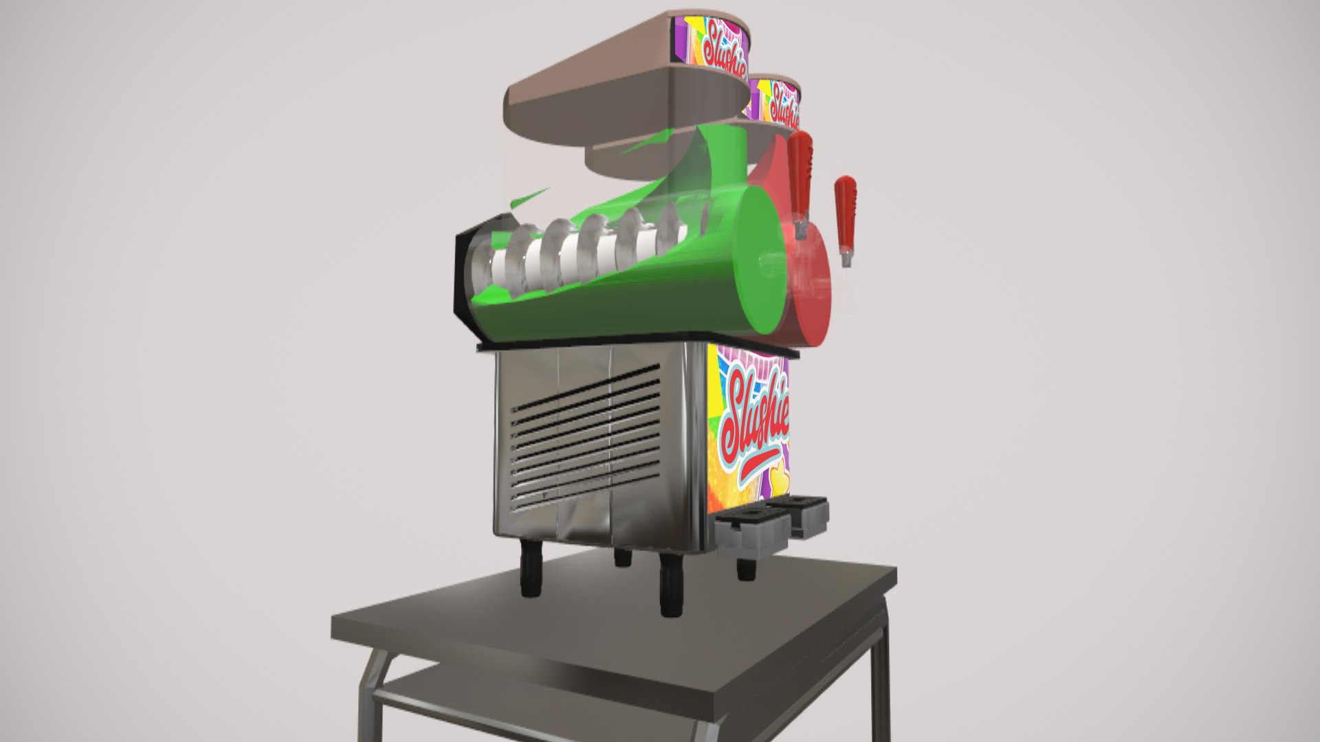 3D Slushy Machine - TurboSquid 1864847