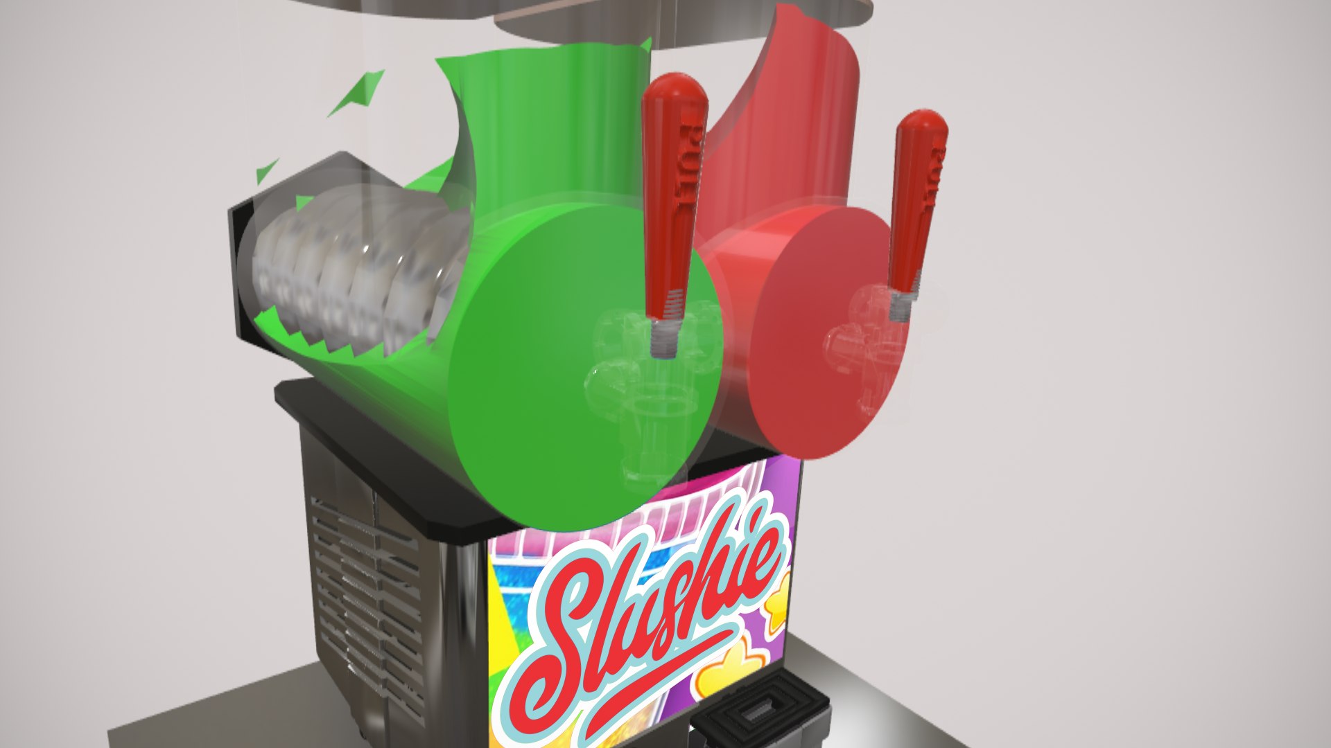 3D Slushy Machine - TurboSquid 1864847