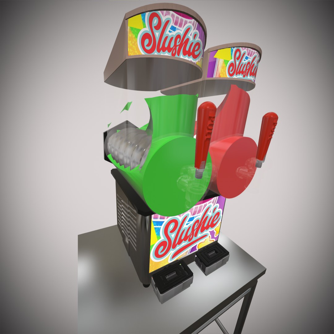 3D Slushy Machine - TurboSquid 1864847