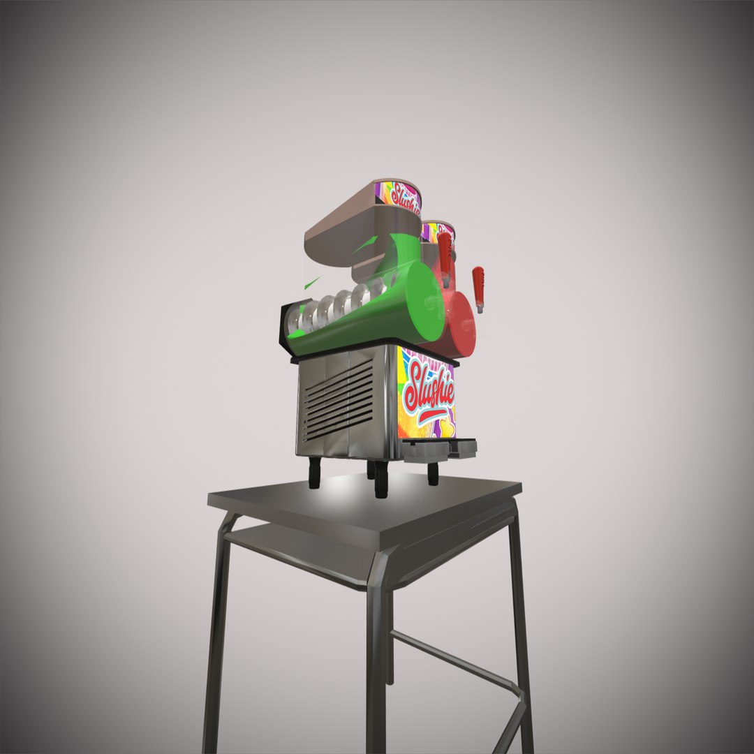 3D Slushy Machine - TurboSquid 1864847