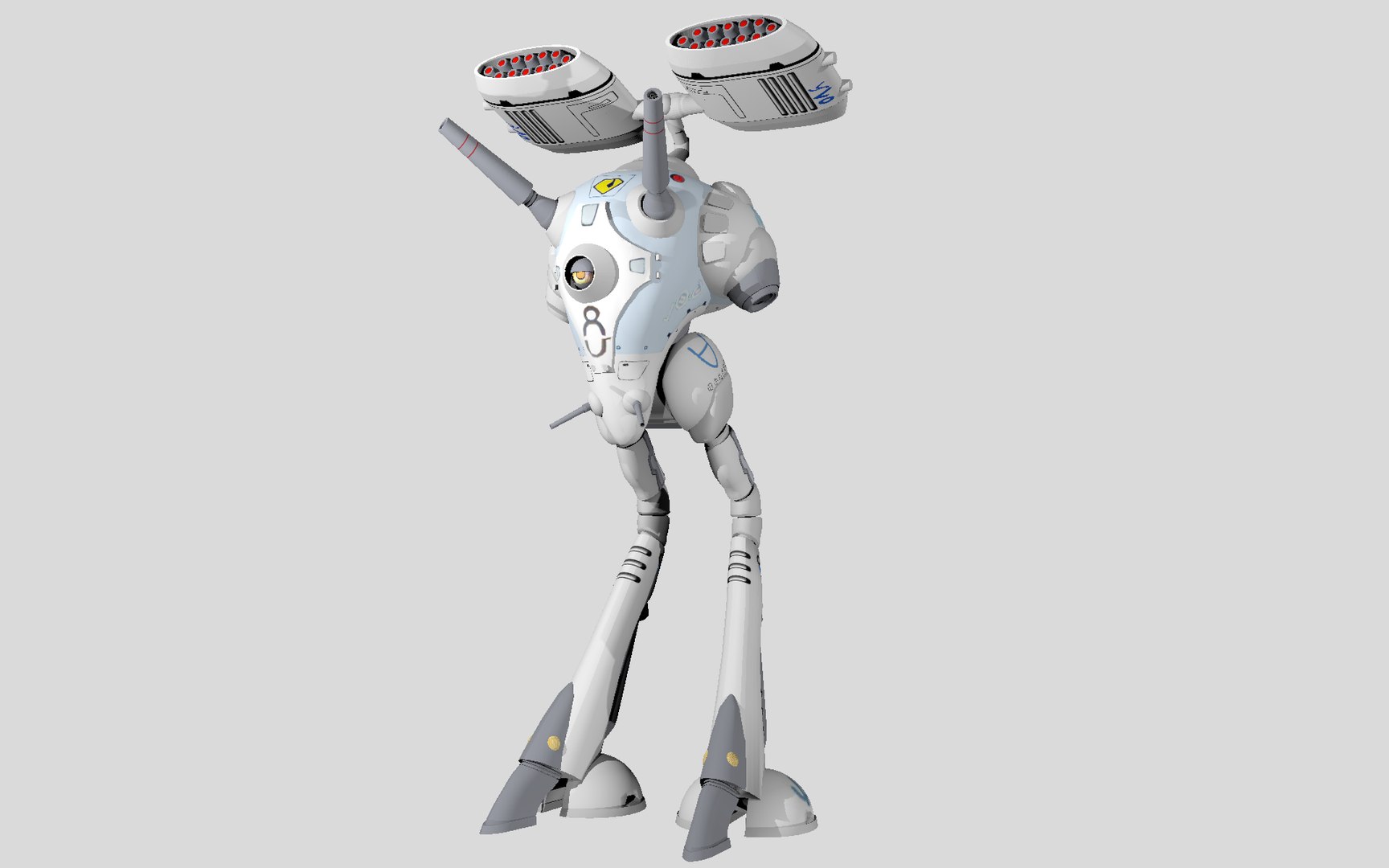 3D Zentradi Battle Pods Collection 5 In 1 - TurboSquid 1756699