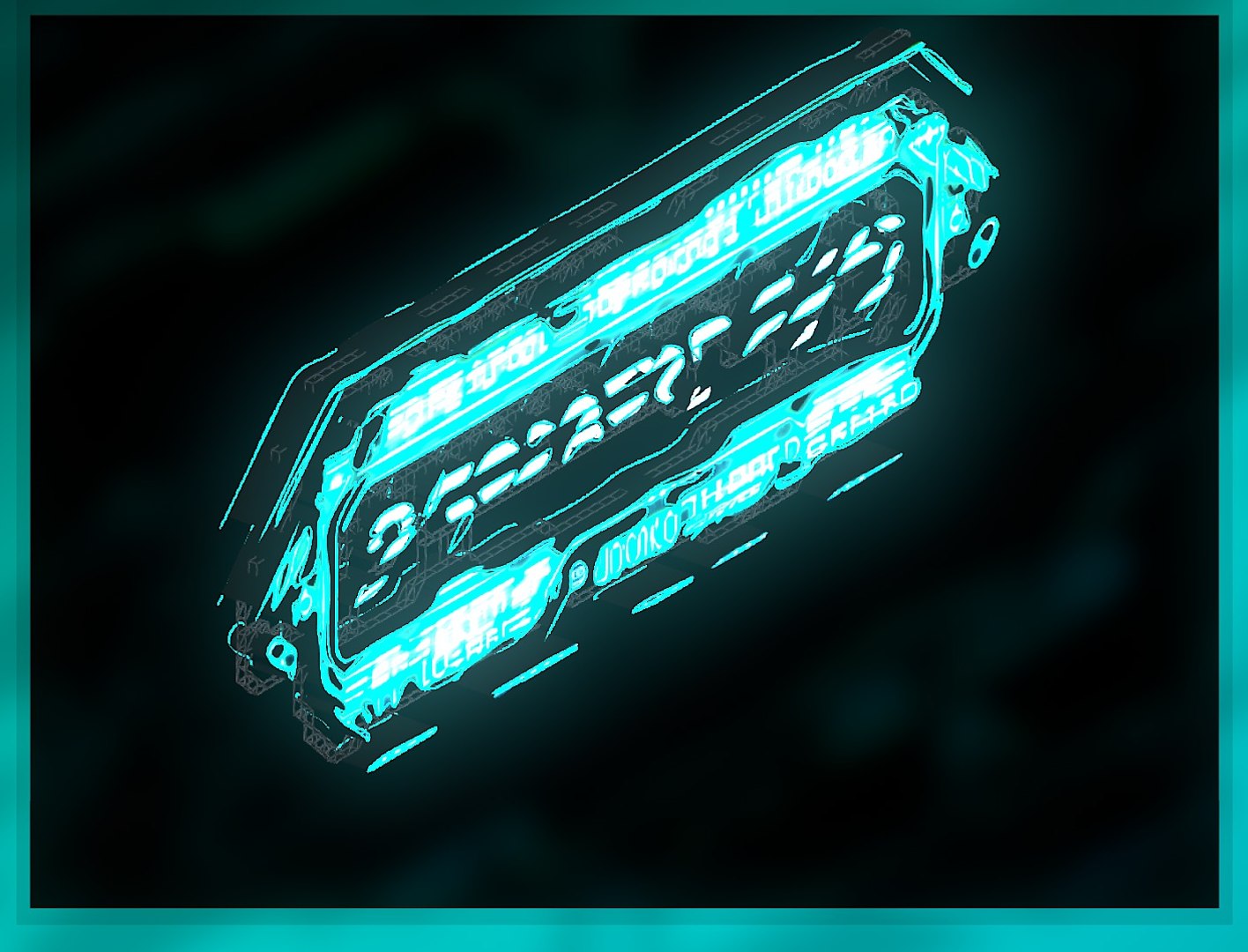 Sci-Fi Sci Fi Cyberpunk City Neon Ad Light Board Street 90 3D model ...