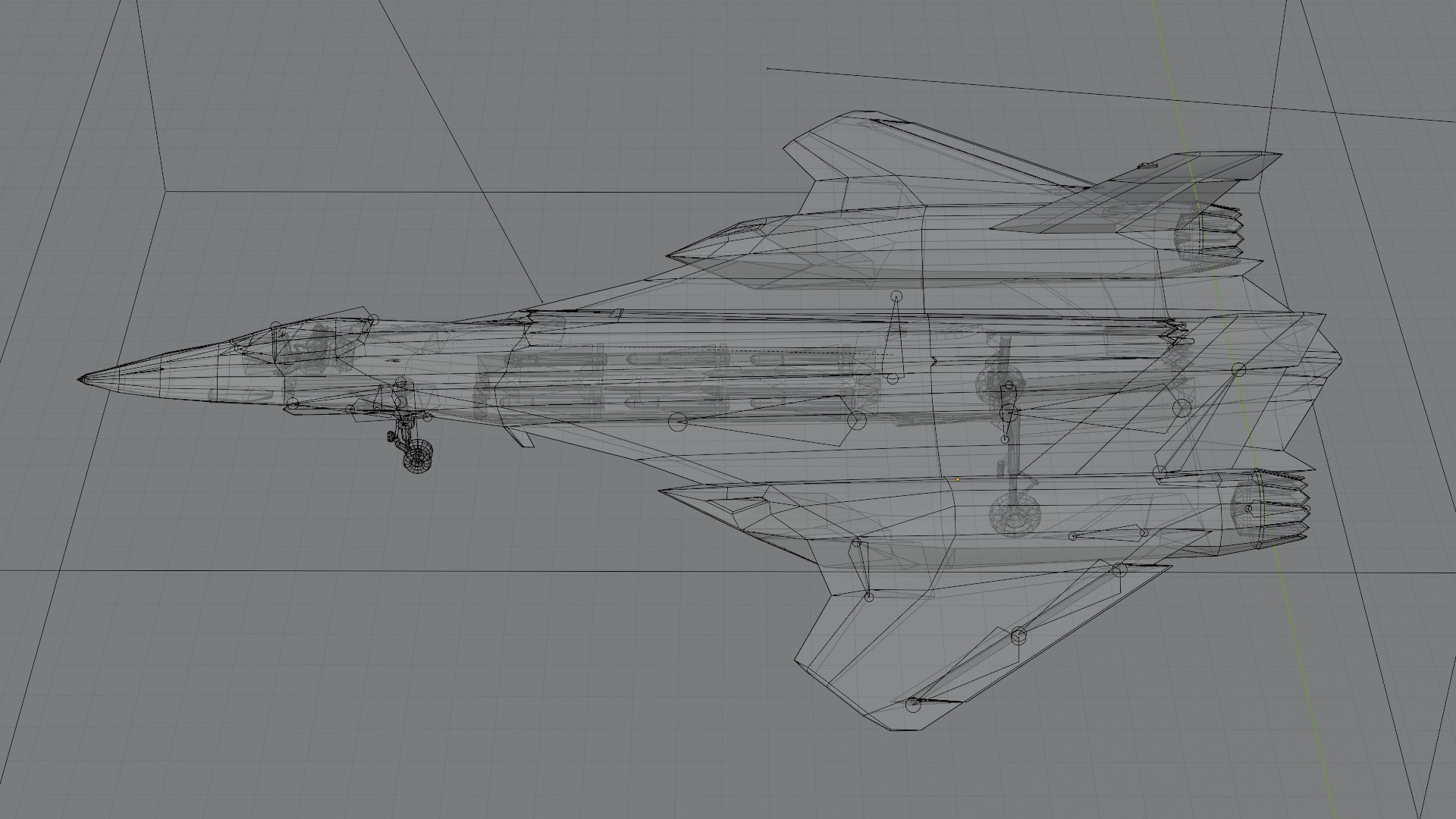 General Dynamics F-34 Lynx Concept Fighter 3D - TurboSquid 1938663