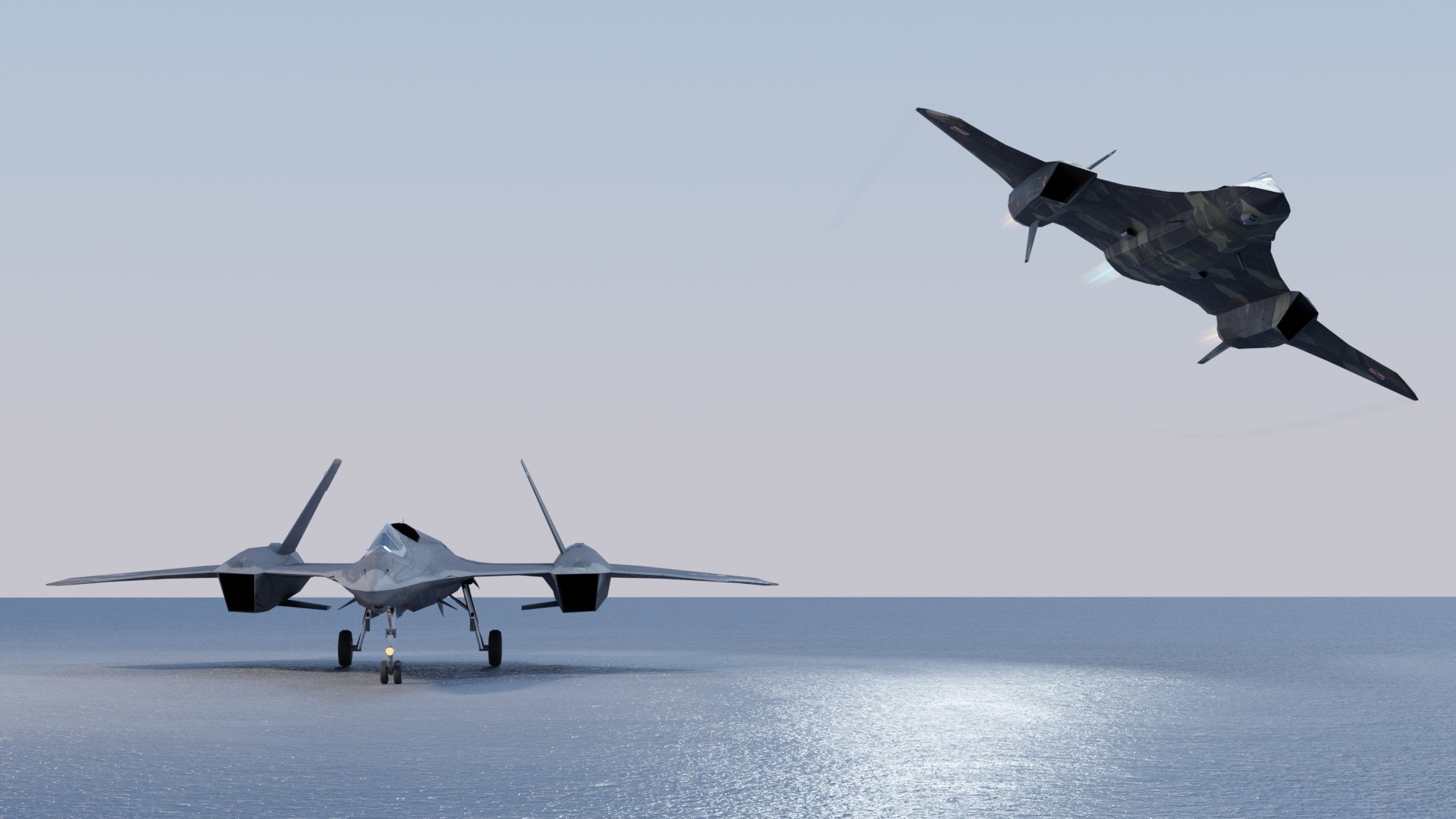 General Dynamics F-34 Lynx concept fighter 3D - TurboSquid 1938663