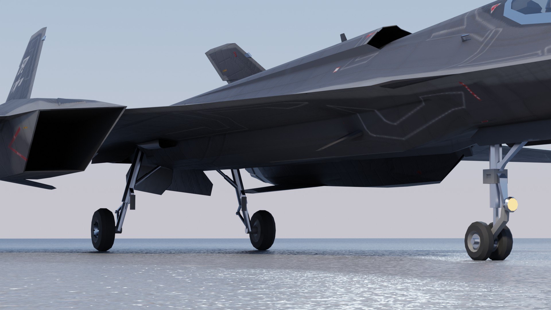 General Dynamics F-34 Lynx Concept Fighter 3D - TurboSquid 1938663