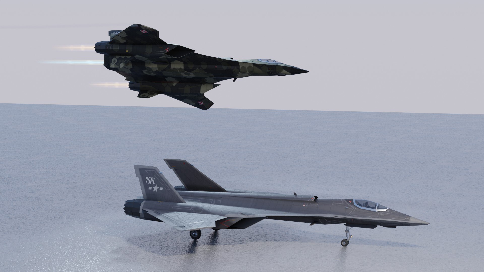 General Dynamics F-34 Lynx Concept Fighter 3D - TurboSquid 1938663