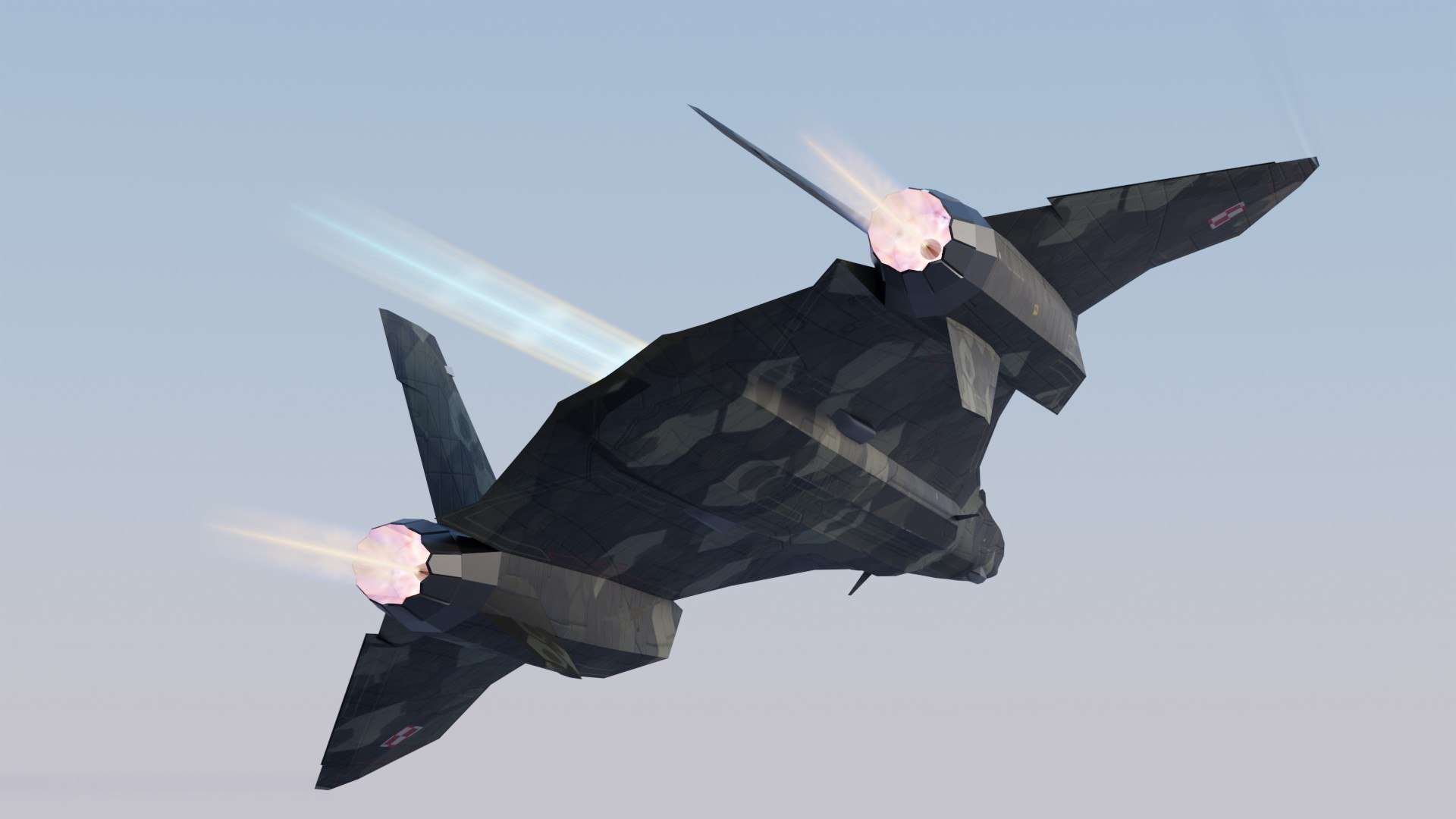 General Dynamics F-34 Lynx Concept Fighter 3D - TurboSquid 1938663