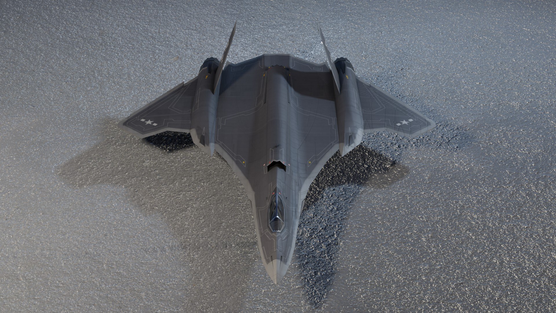 General Dynamics F-34 Lynx Concept Fighter 3D - TurboSquid 1938663