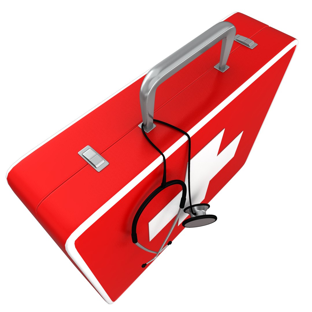 medical box 3d model