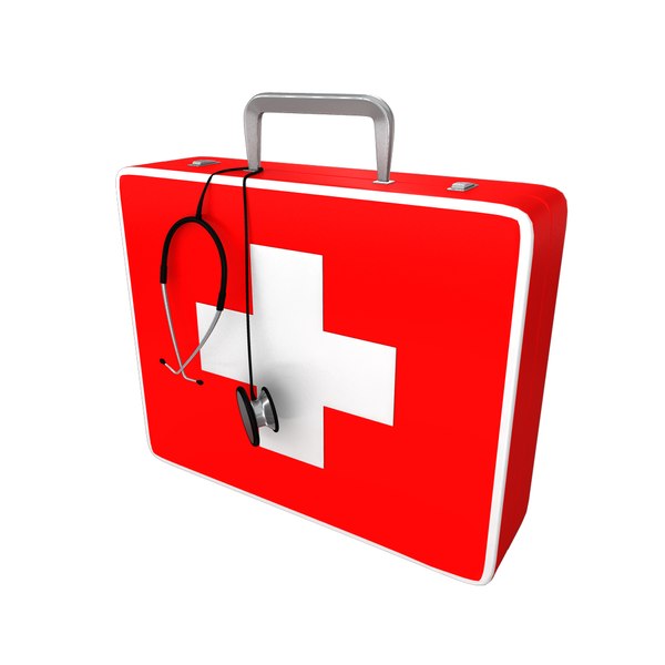 medical box 3d model