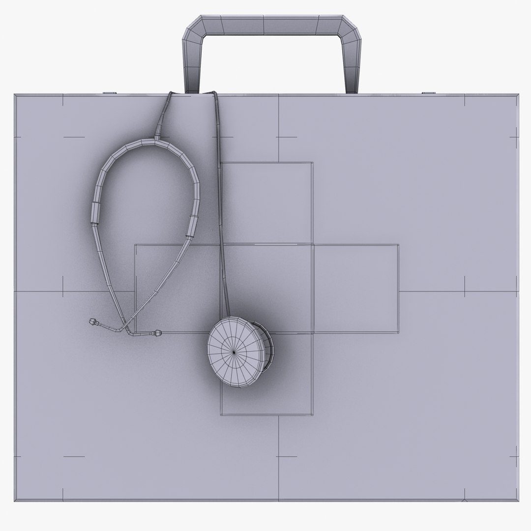 medical box 3d model