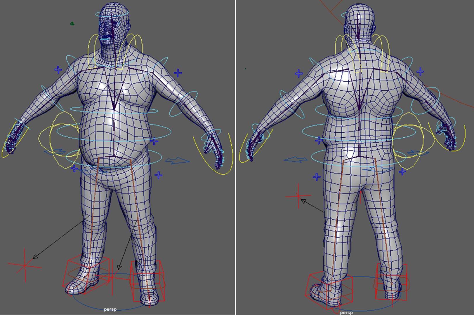 Fat Zombie 3d Fbx