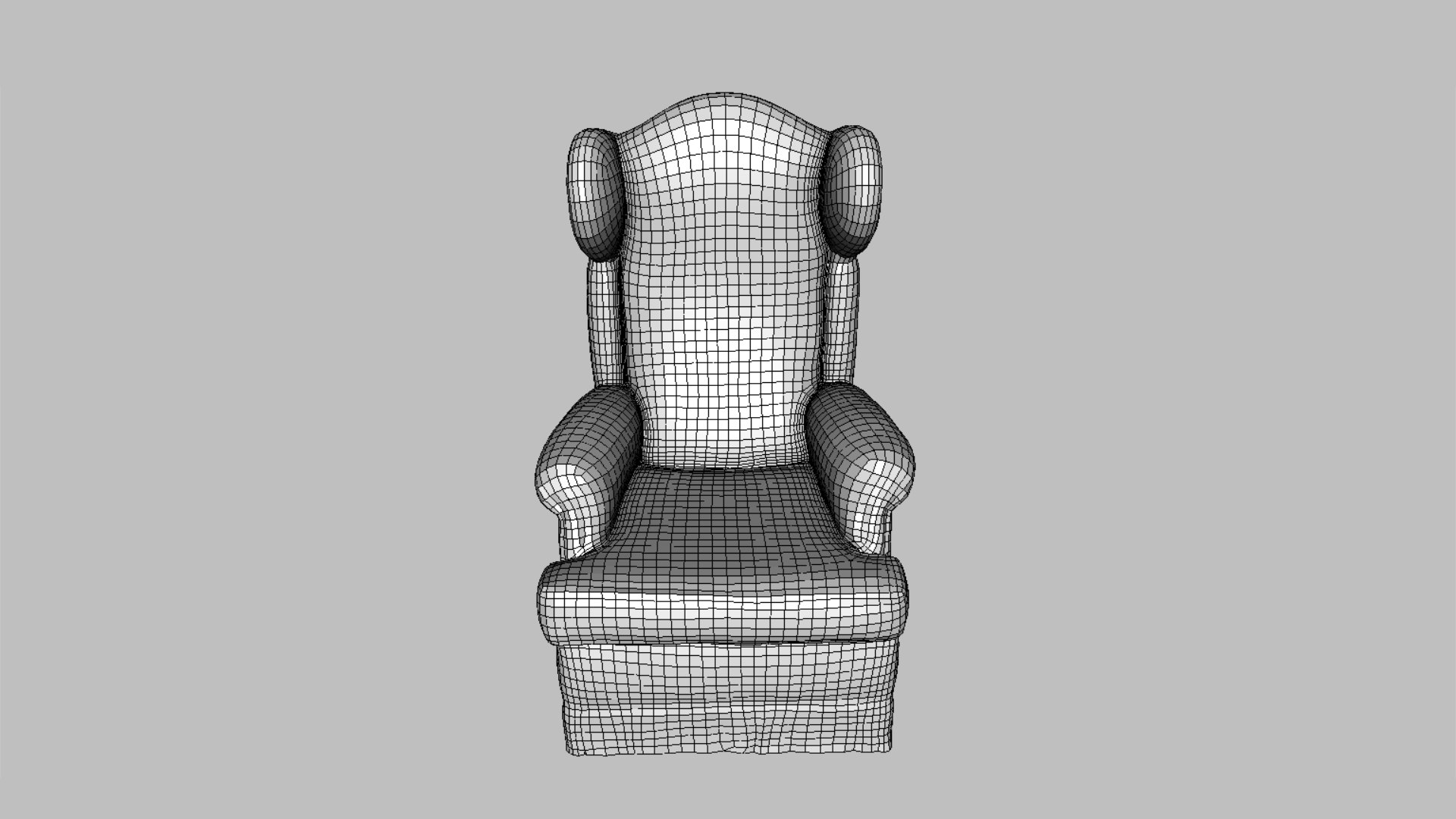 3D Model Chair Long Scan - TurboSquid 2114865