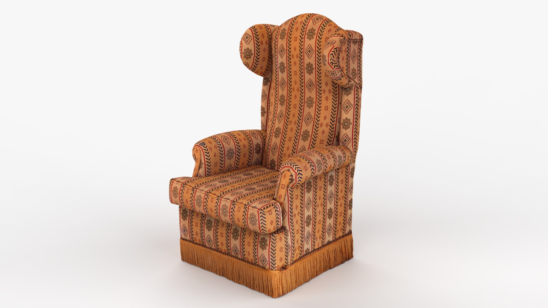 3D Model Chair Long Scan - TurboSquid 2114865