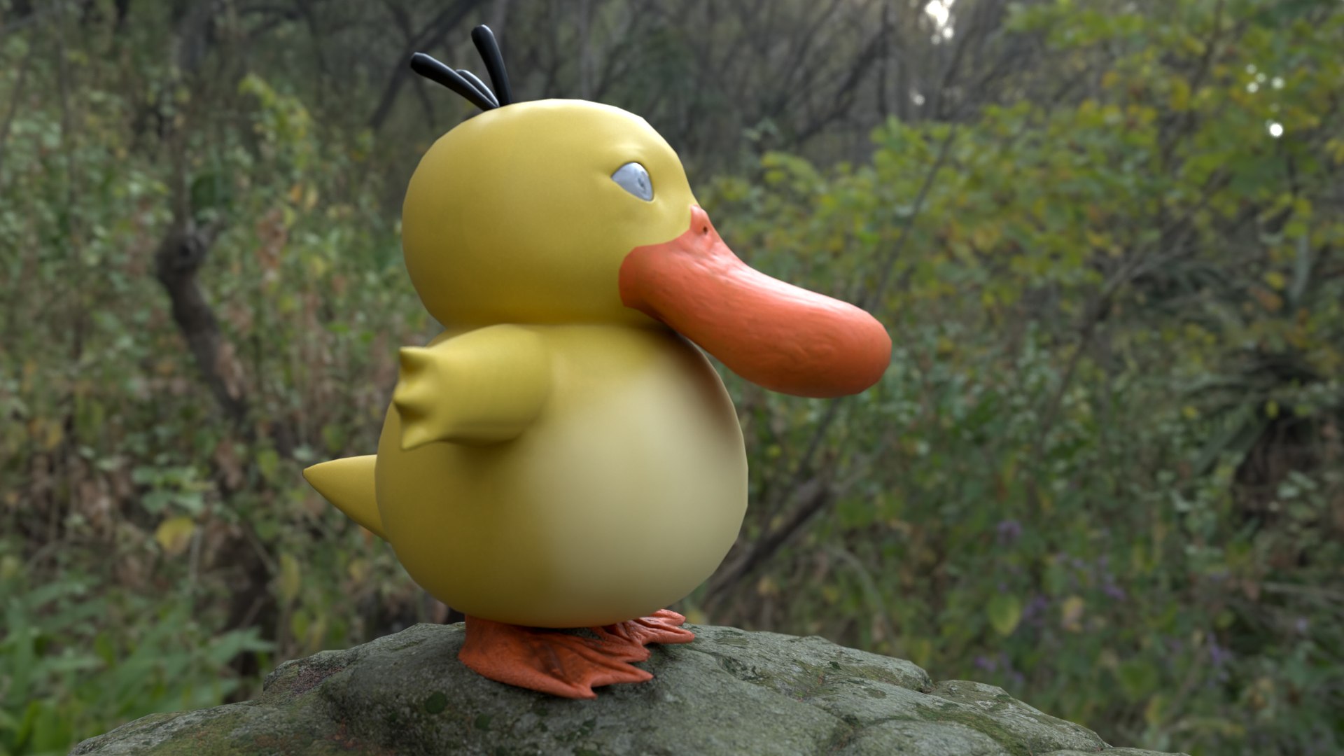 Pokemon Psyduck 3D model - TurboSquid 1935945
