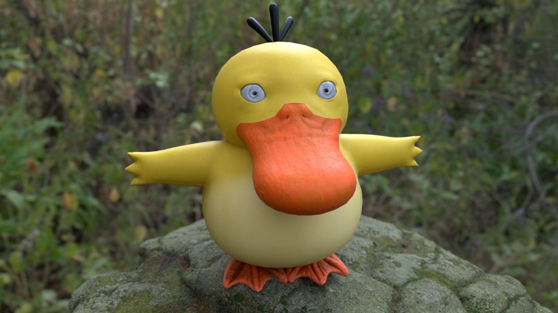 Pokemon Psyduck 3D model - TurboSquid 1935945
