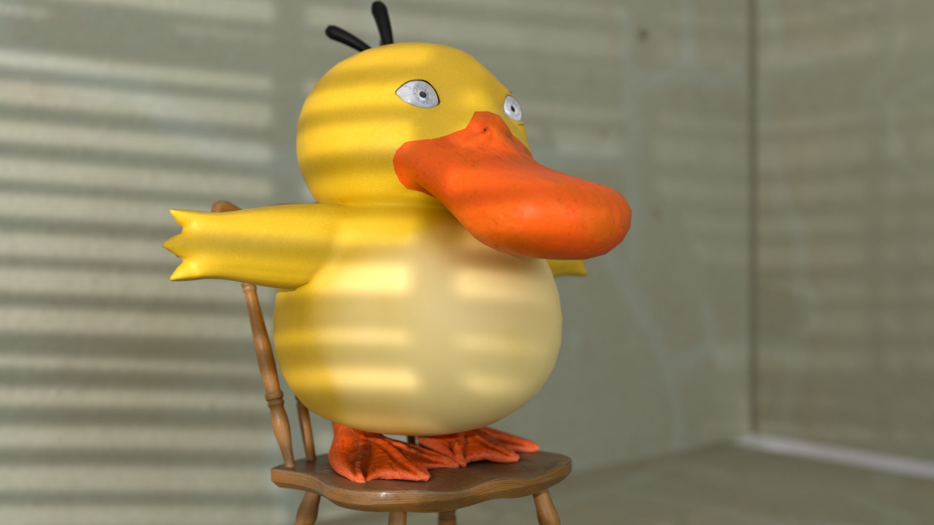 Pokemon Psyduck 3D model - TurboSquid 1935945