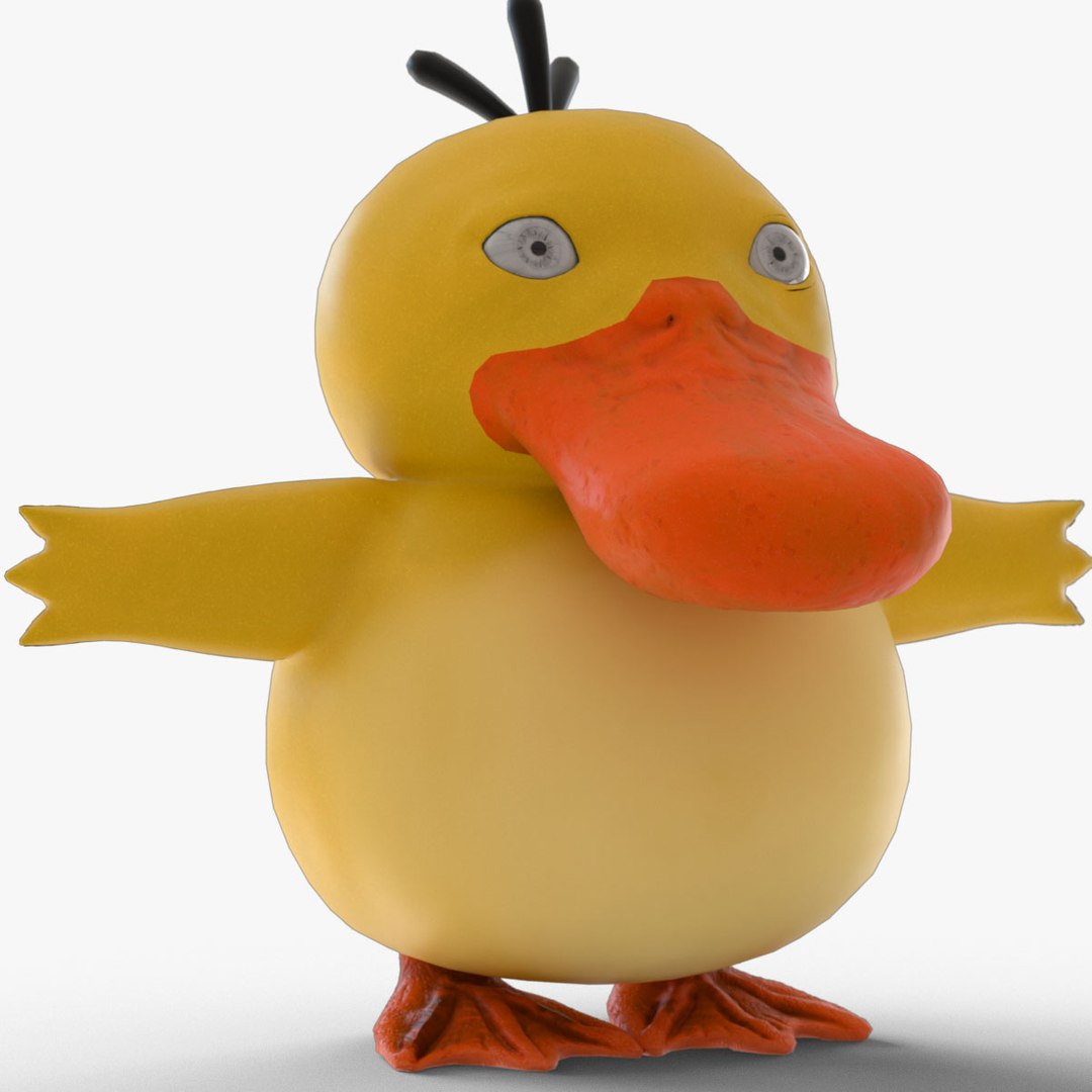 Pokemon Psyduck 3D model - TurboSquid 1935945