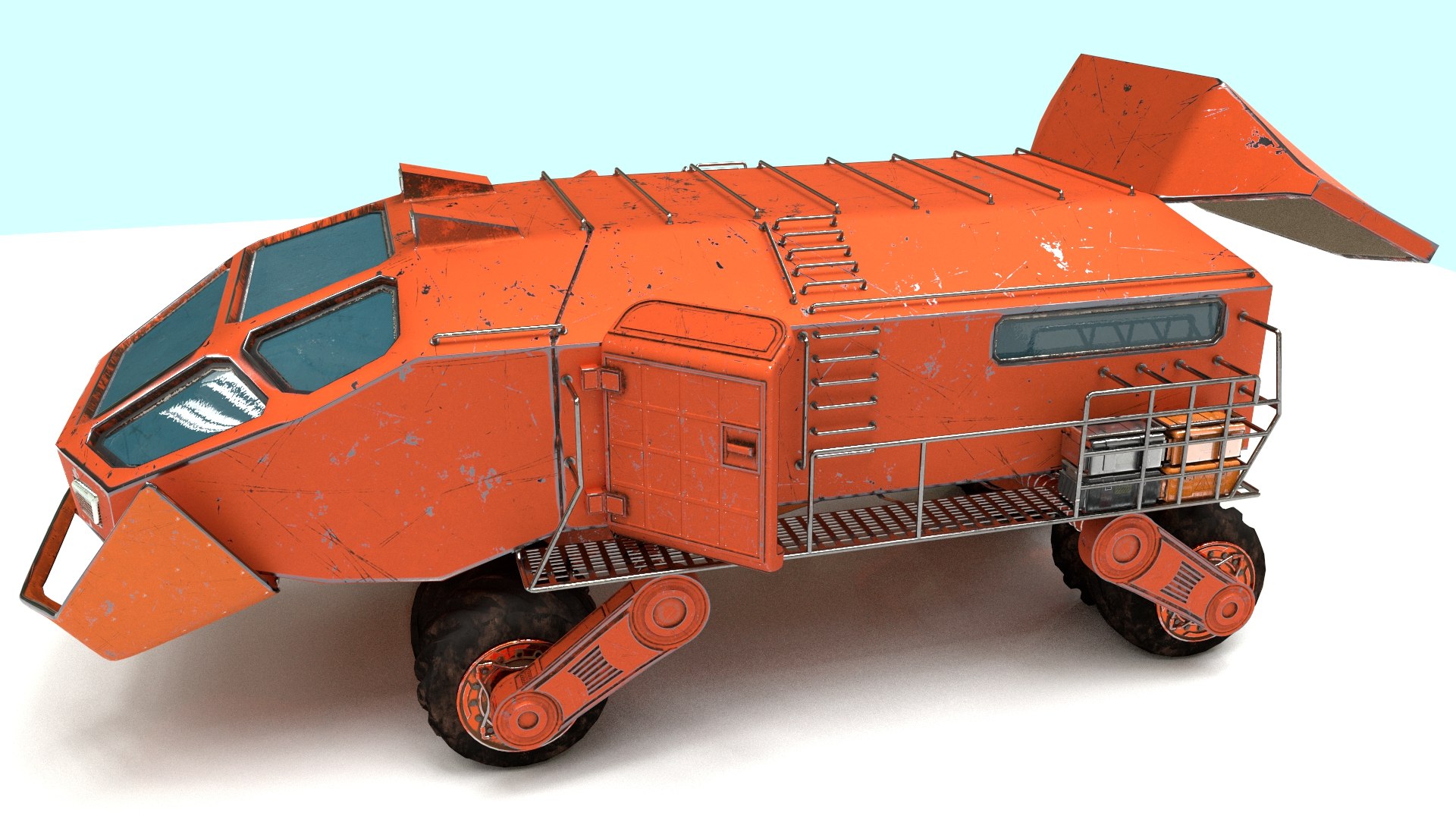 Space Rover Model - TurboSquid 1672617