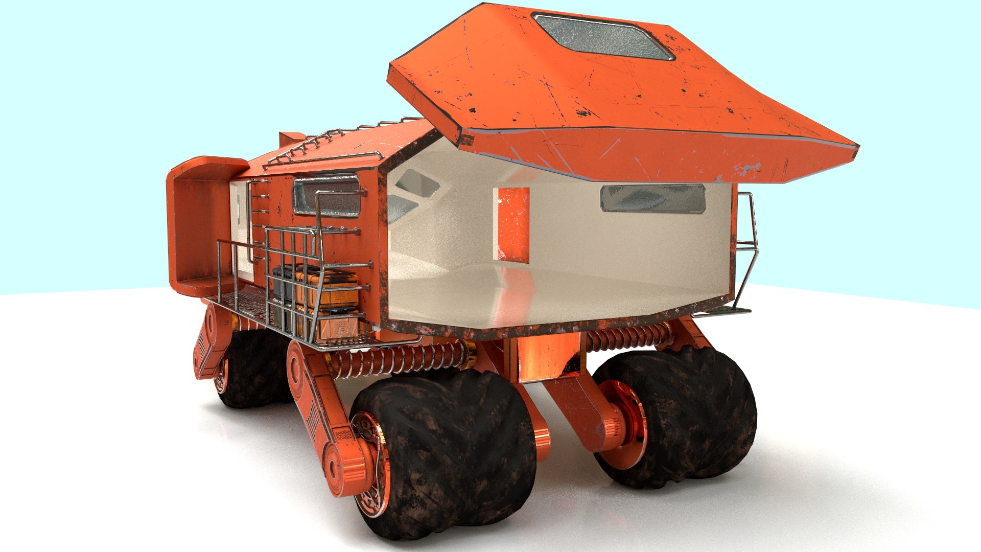 Space Rover Model - TurboSquid 1672617
