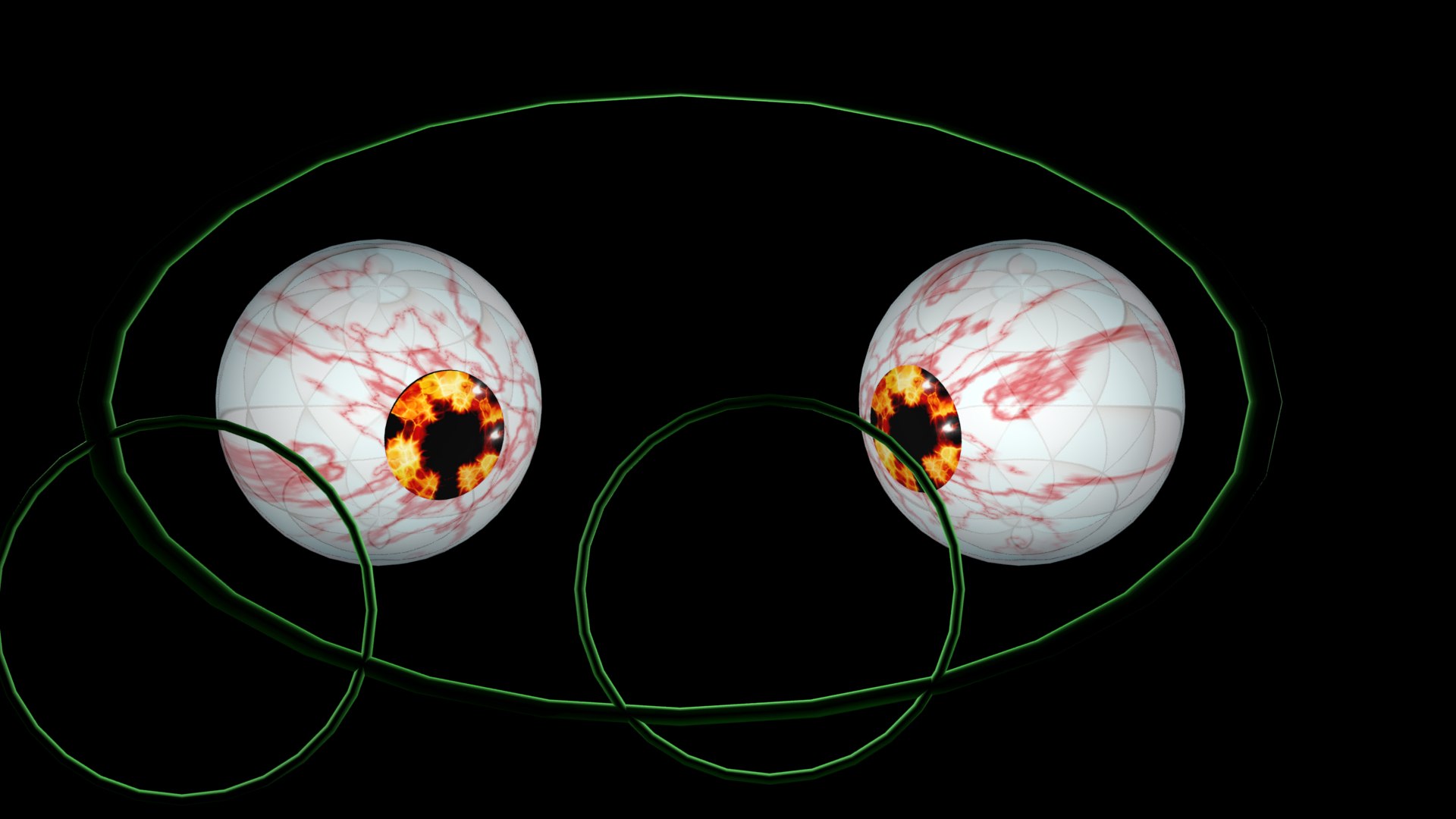 Free 3D Model Eyes Rigged - TurboSquid 1611371