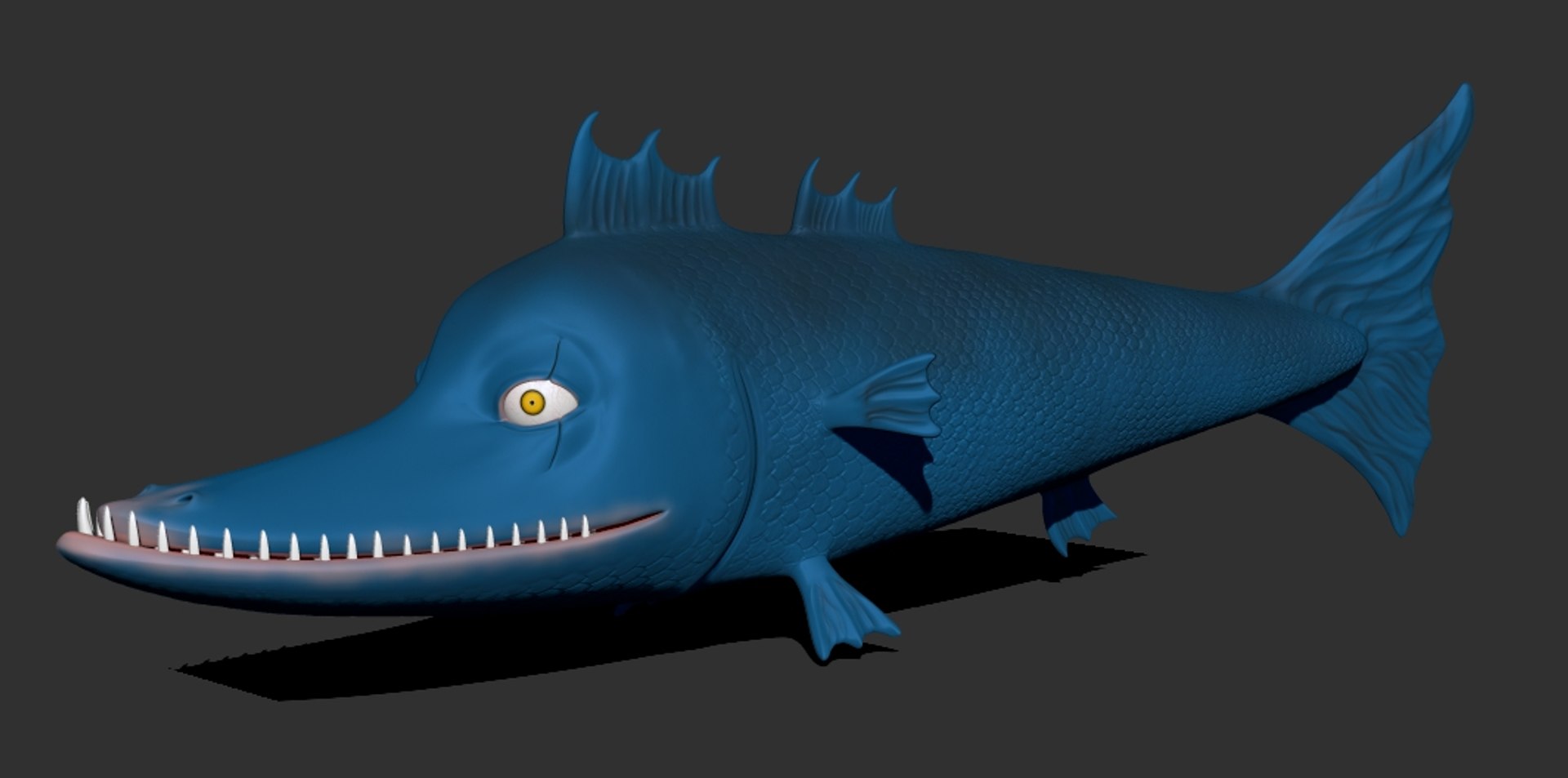Barracuda 3d Model
