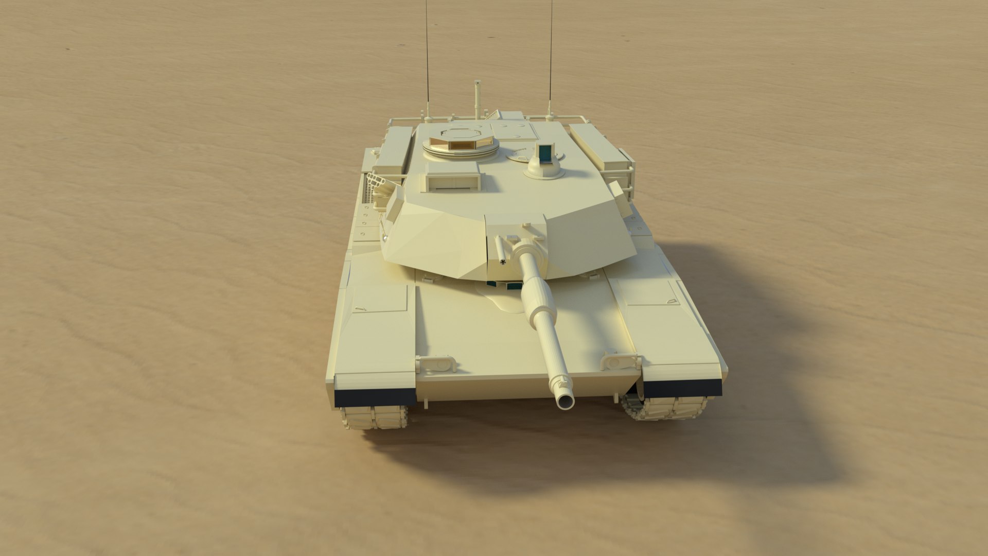 M1a2 Abrams 3D Model - TurboSquid 1258322