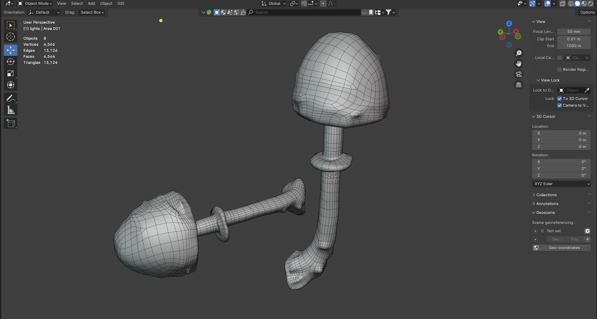 3D Mushroom 17 Model - TurboSquid 2384686