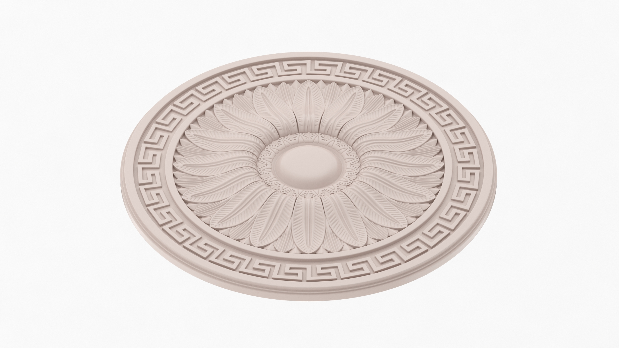 modelo 3d Medallón de techo clásico 13 - TurboSquid 1730562