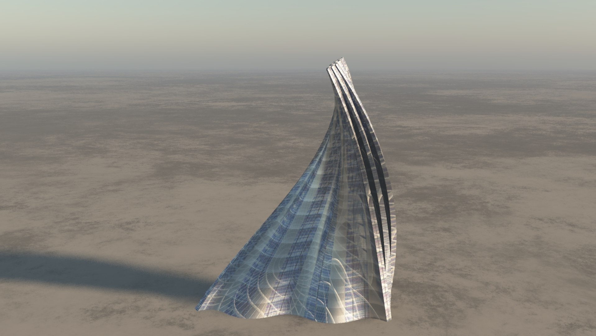 3D alien building architectural - TurboSquid 1523768