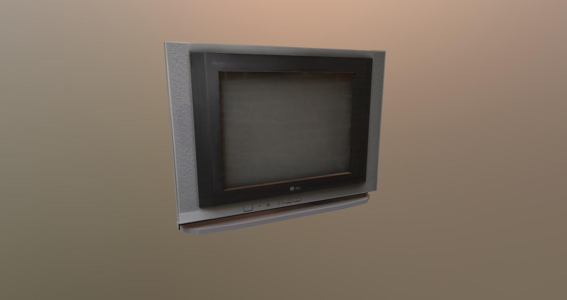Crt Tv 3D Model - TurboSquid 1355072